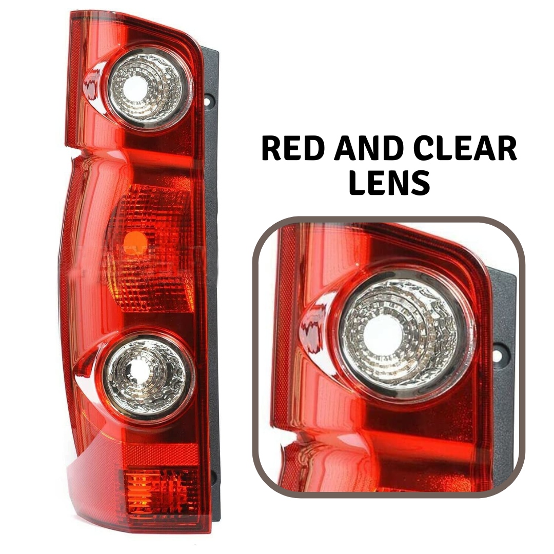 Vw Crafter Rear Tail Light Lamp Lens Left N/S Passenger Side 2006>2017 ...