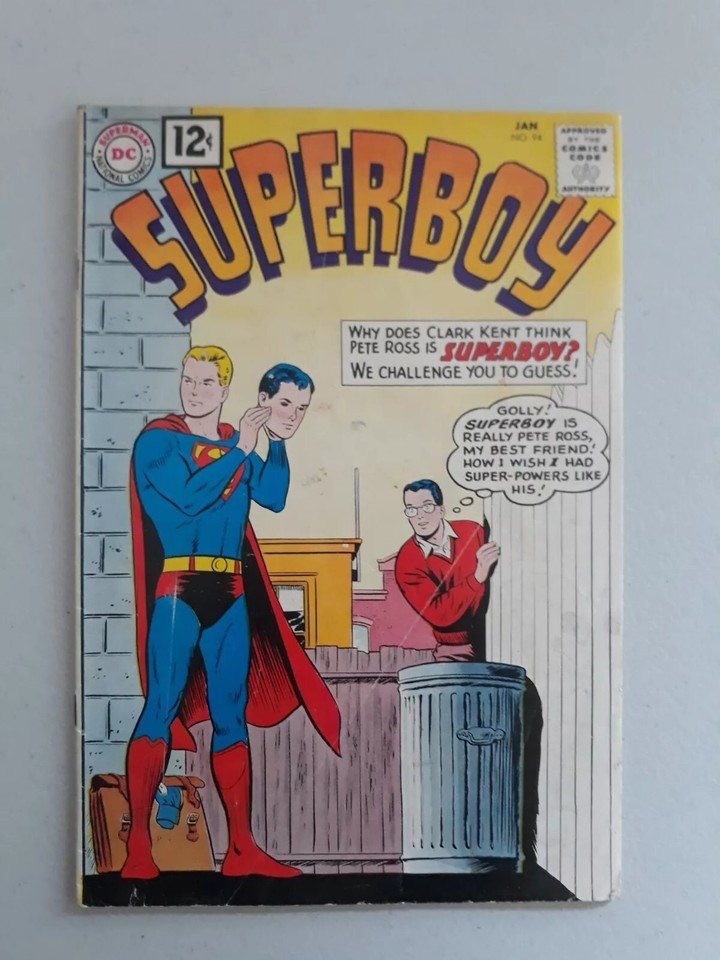Superboy 67, 71, 73, 76, 80, 92, 93, 94 DC Comics Nice 10 Cent Lot 1958 ...