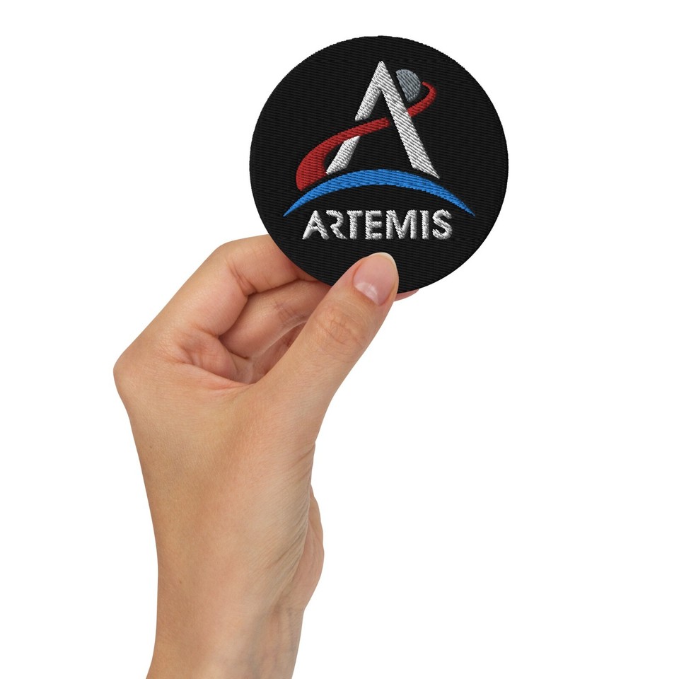 NASA Artemis logo — embroidered patch, space patches, nasa patch, retro patch | eBay