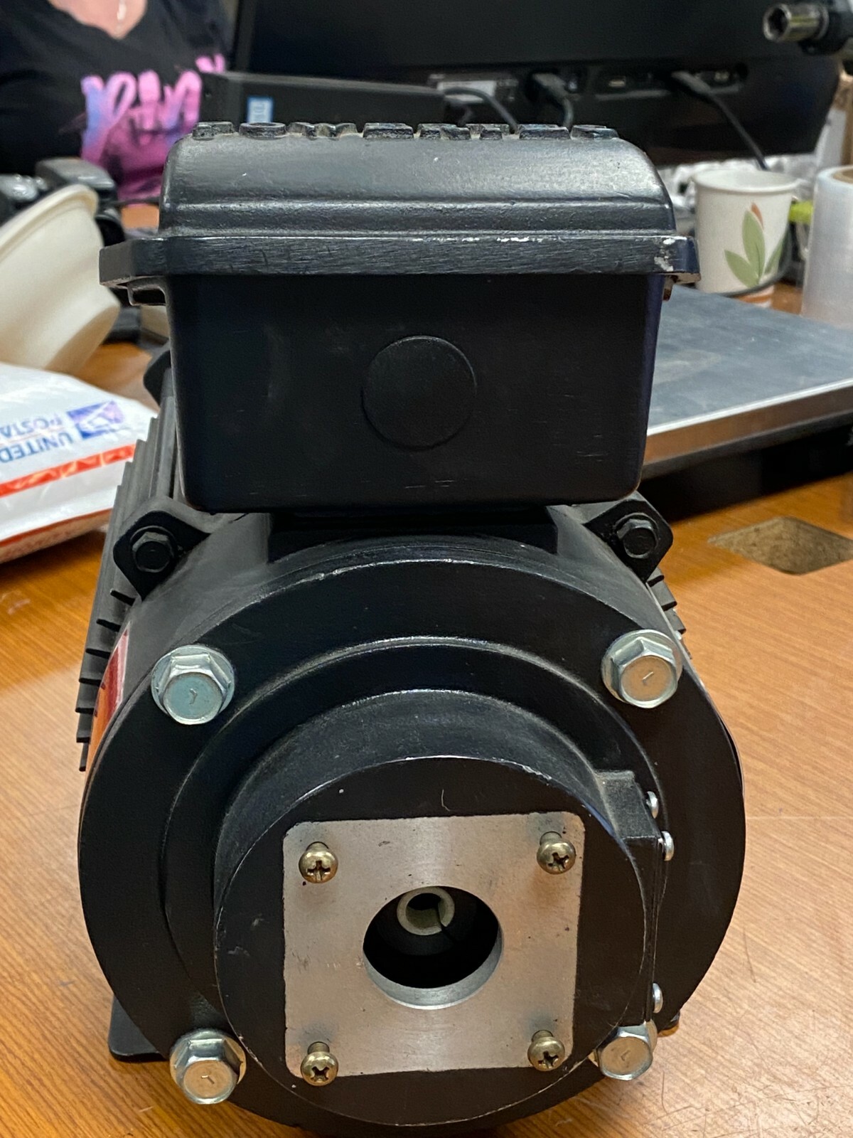 👀 NEW POWERTEC .5 HP DC MOTOR 320V 1.9A 1750 RPM 143TC FRAME ...