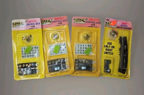 HO Atlas #56 Switch Control Box in Package Lot of 3+ 1 #63 Manual ...