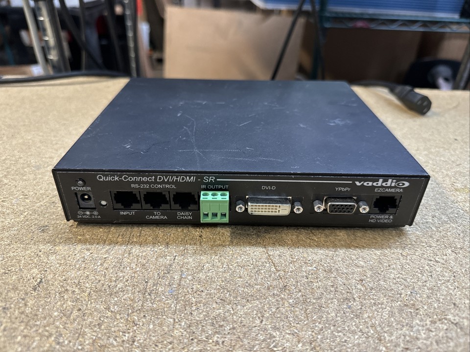 Vaddio Quick-Connect DVI/HDMI-SR Interface 998-1105-018 Video Camera ...