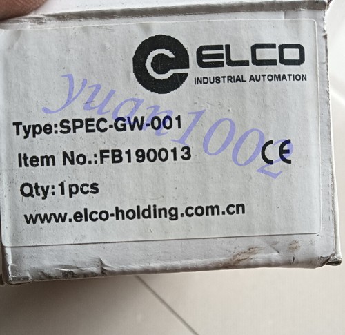 NEW ELCO SPEC-GW-001 module Fast delivery Exempt from postage | eBay