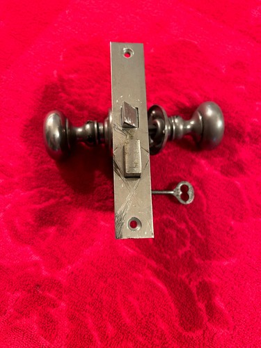 Nickle Over Brass Russwin Mortise Door Lock Set, Free S/H | eBay