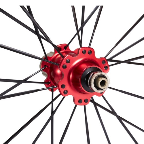 60mm Tubuless Ready Road Bike Carbon Wheels Bicycle Wheelset Rim ...