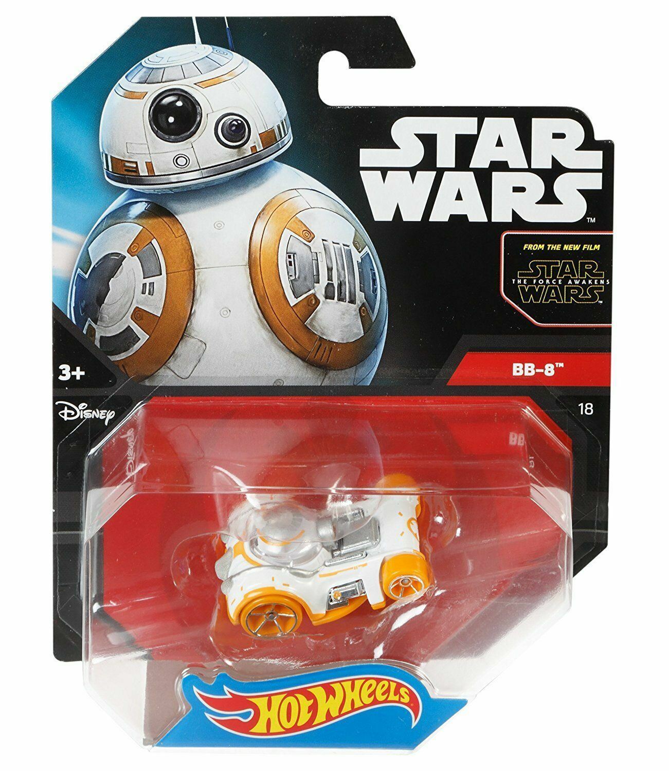 2014 Hot Wheels Star Wars The Force Awakens Bb-8 Character Car Dxp33 ...