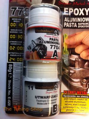Epoxy Aluminium Paste For Fixing Cracks In Metal Parts Engine Blocks ...