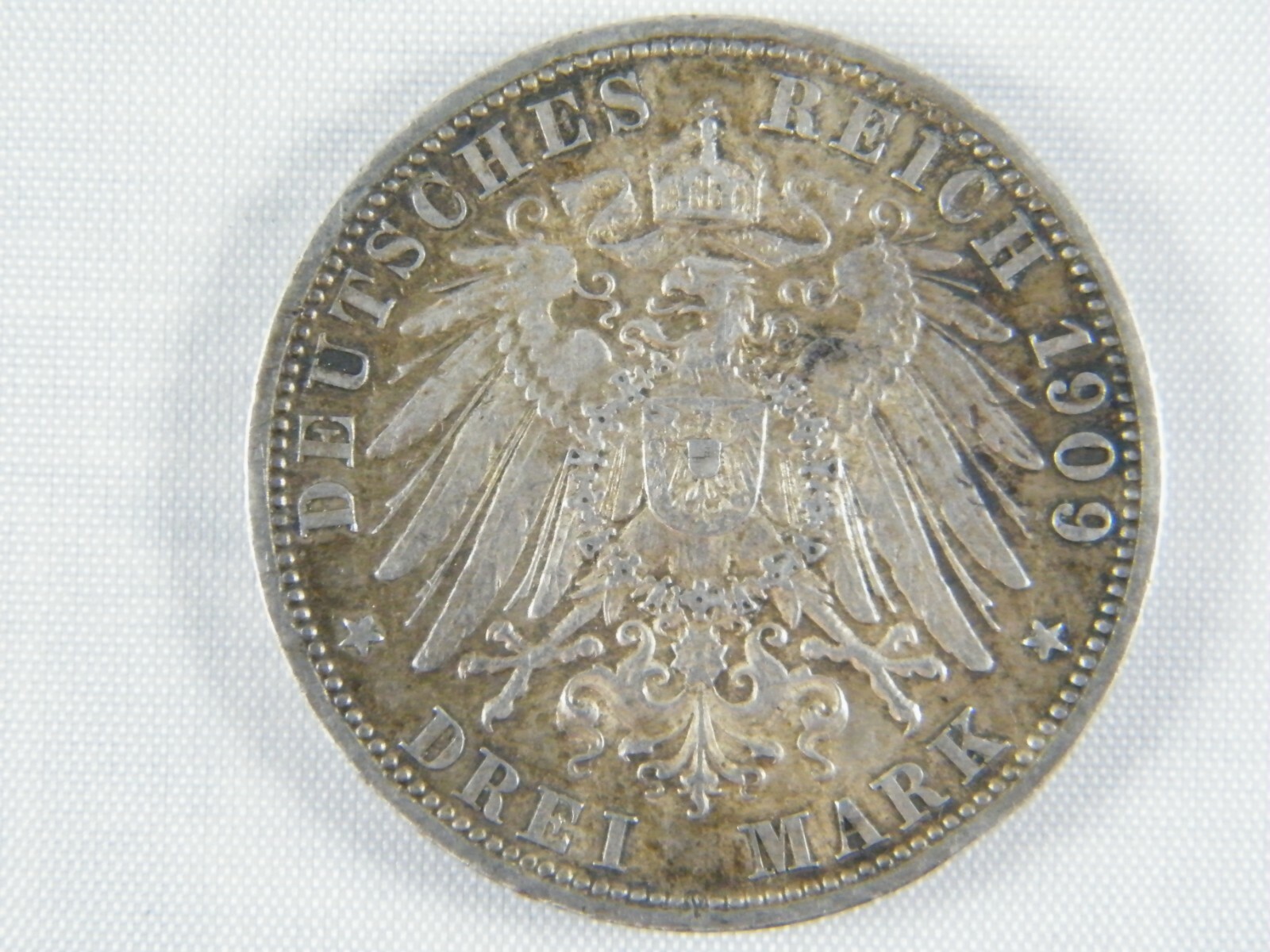Moneda 3 Drei Mark 1909 A Deutsches Reich Wilhelm II Kaiser | World ...