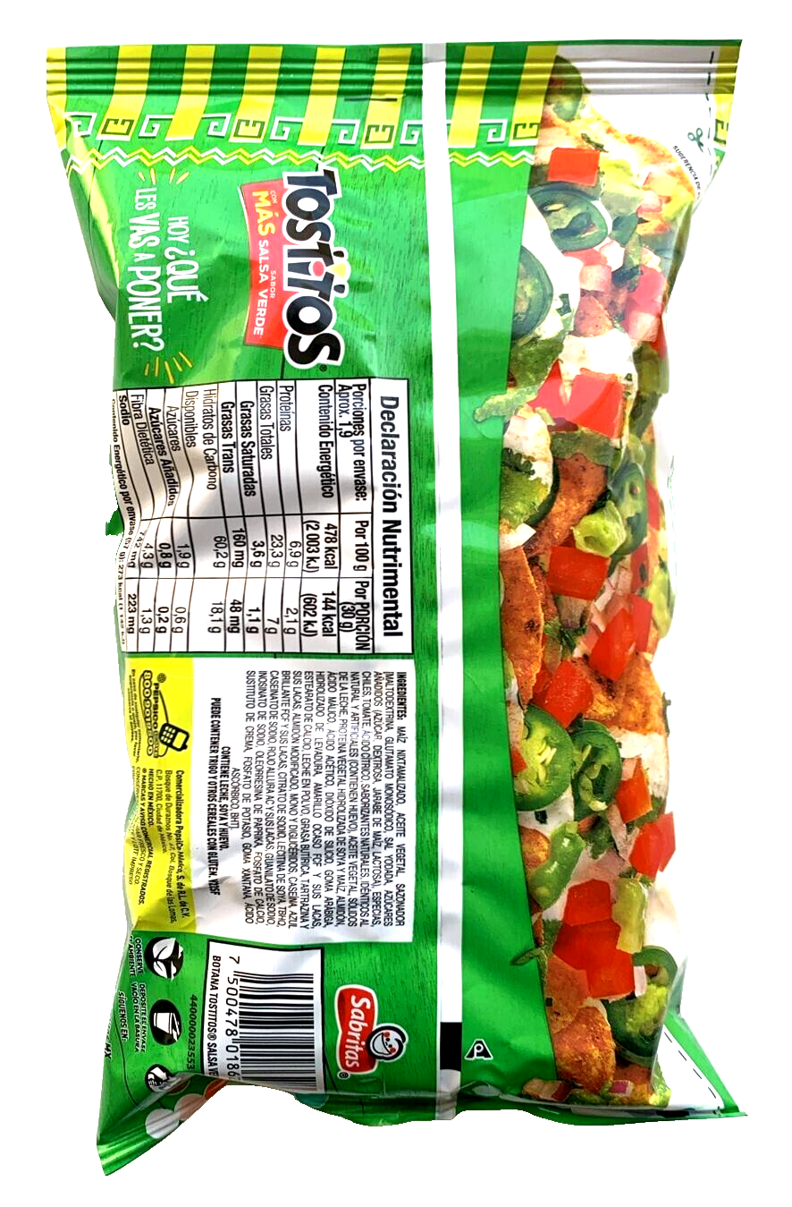 6-Pk TOSTITOS Salsa Verde Mex Tostitos Green Salsa 57g/2oz | eBay