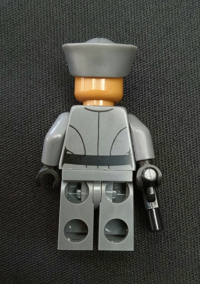 LEGO Star Wars Minifigure First Order Officer Lieutenant Captain Male ...