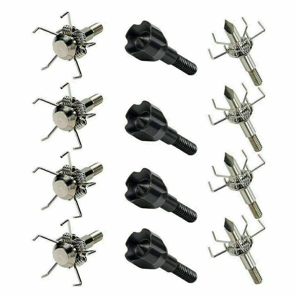 12Pc 100 Grain Small Game Broadheads Judo & Hammer Small Game Tips ...