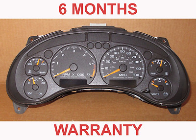 2003 Chevrolet S10 Blazer Jimmy Instrument Cluster Gauges | eBay