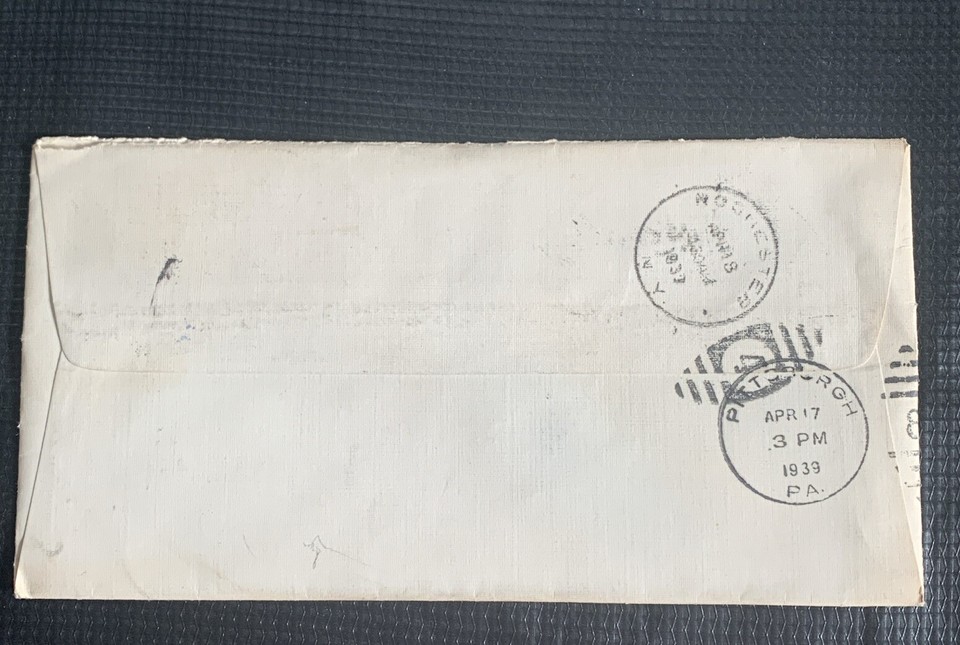 US Sc#C23 6 Cent Eagle NH US Stamp Fancy Via Air Mail Cancel On ...