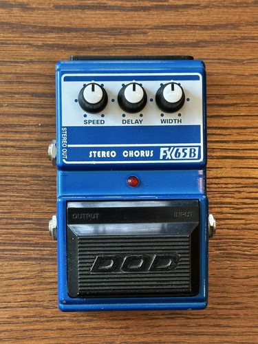 DOD FX65B Stereo Chorus Guitar Effects Pedal USA. Uses Regular 9V DC Plug! | eBay