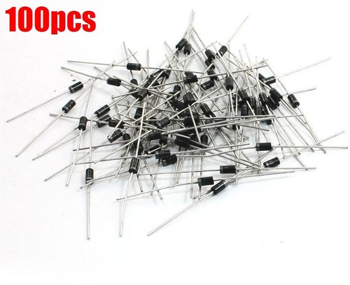 100Pcs Rectifier Diode 1A 100V Diode 1N4002 IN4002 DO-41 Ic New sr | eBay