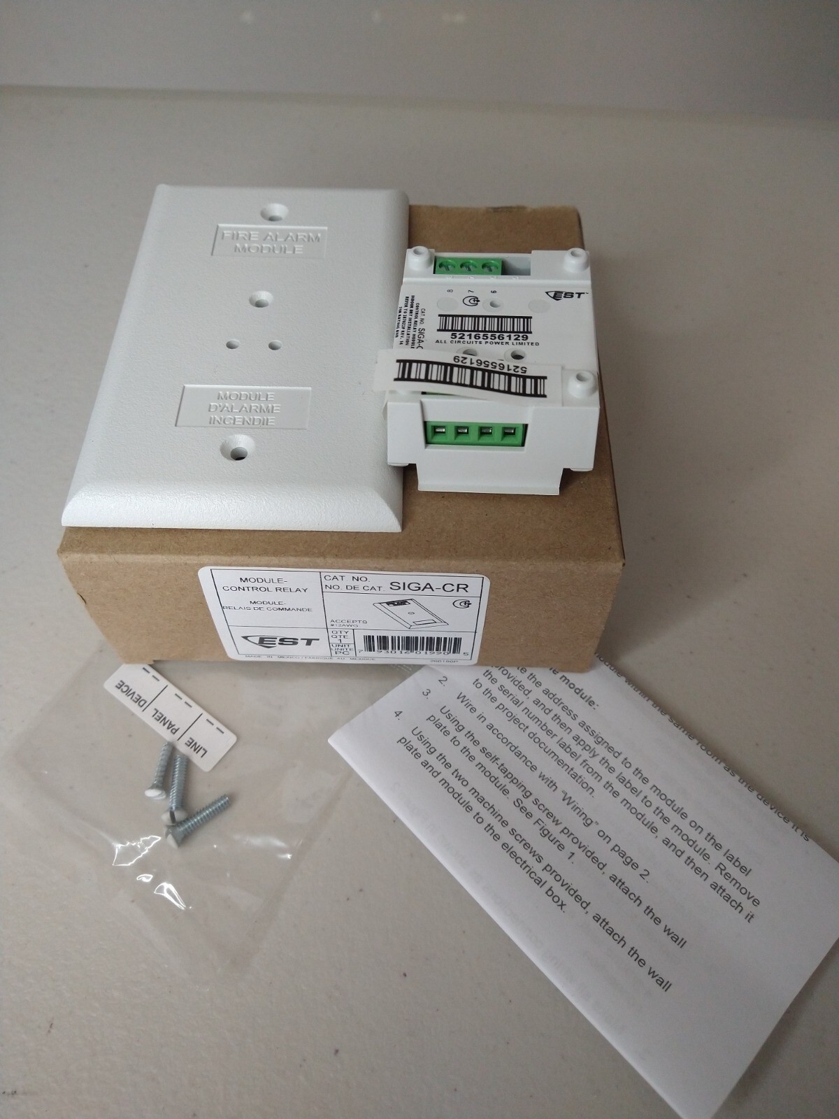 Edwards EST SIGA-CR Control Relay Module. FREE SHIPPING | eBay