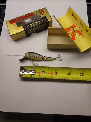 Vintage L&S Jointed Fishing Lure Panfish Master In Box #0032 UNUSED | eBay
