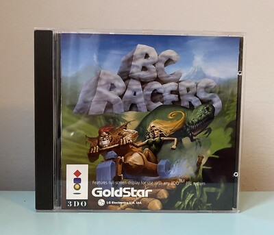 BC Racers For Panasonic 3DO 1995 Complete With Manual 3D0 Retro Gaming ...
