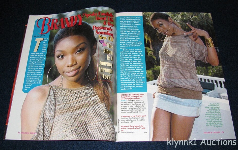 Black Beat September 2004 Brandy Usher Lil Flip Omarion Janet Jackson ...