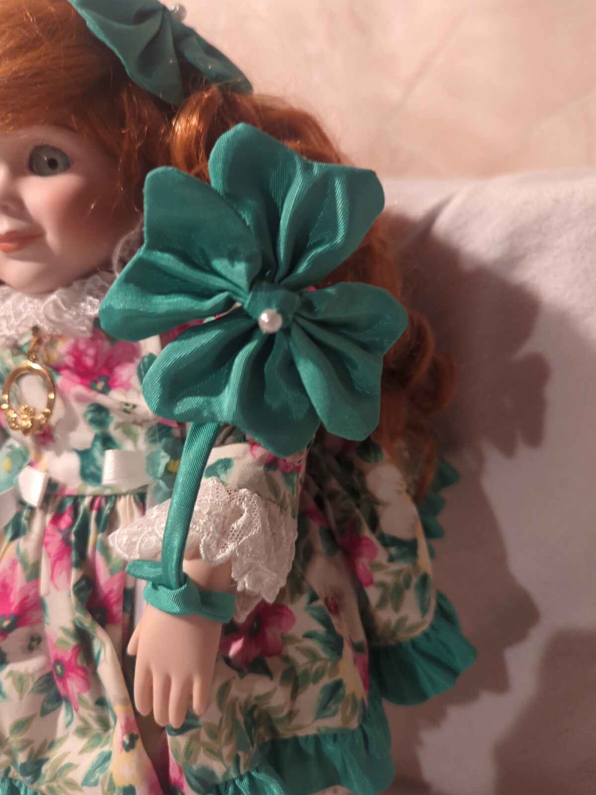 Betty Jane Carter Doll Goebel Kathleen Irish Red Hair Musical Wind 15 ...