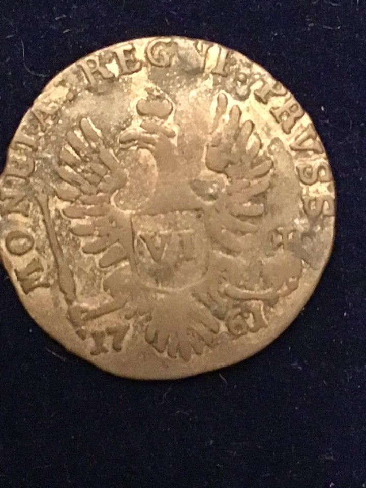 EAST PRUSSIA UNDER RUSSIA CATHERINE THE GREAT 1761 6 GROSH | eBay