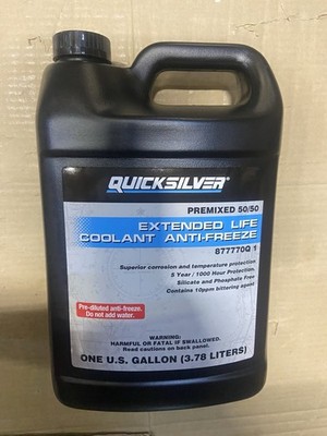 Quicksilver Winterizing Mercruiser Inboard Storage Pre Mixed Coolant 4L ...