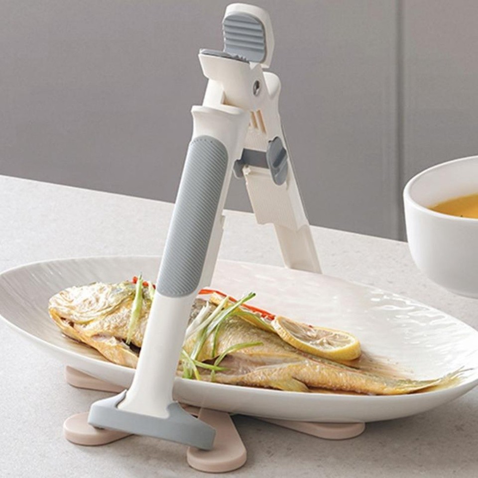 Ergonomic Antiscalding Clip Two in One Silicone Bowl Gripper for Hot ...