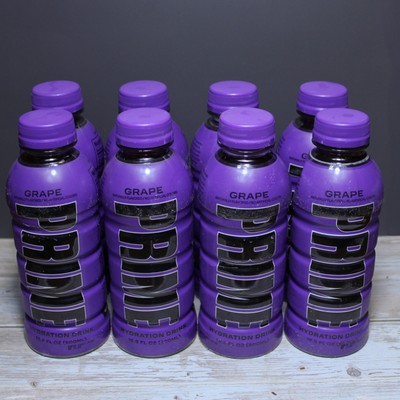 8 Prime Hydration 16.9 oz Grape Discontinued Sealed Scuffed Dented ...