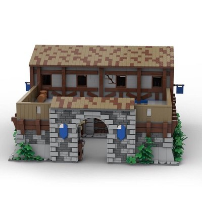 MOC-198750 Medieval Village – Barracks 3692 pièces Jouets cadeau pour ...
