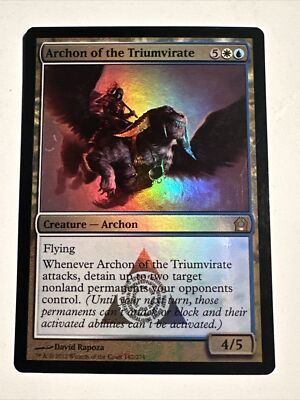 Archon of the Triumvirate [Return to Ravnica] Magic MTG NM Creature | eBay