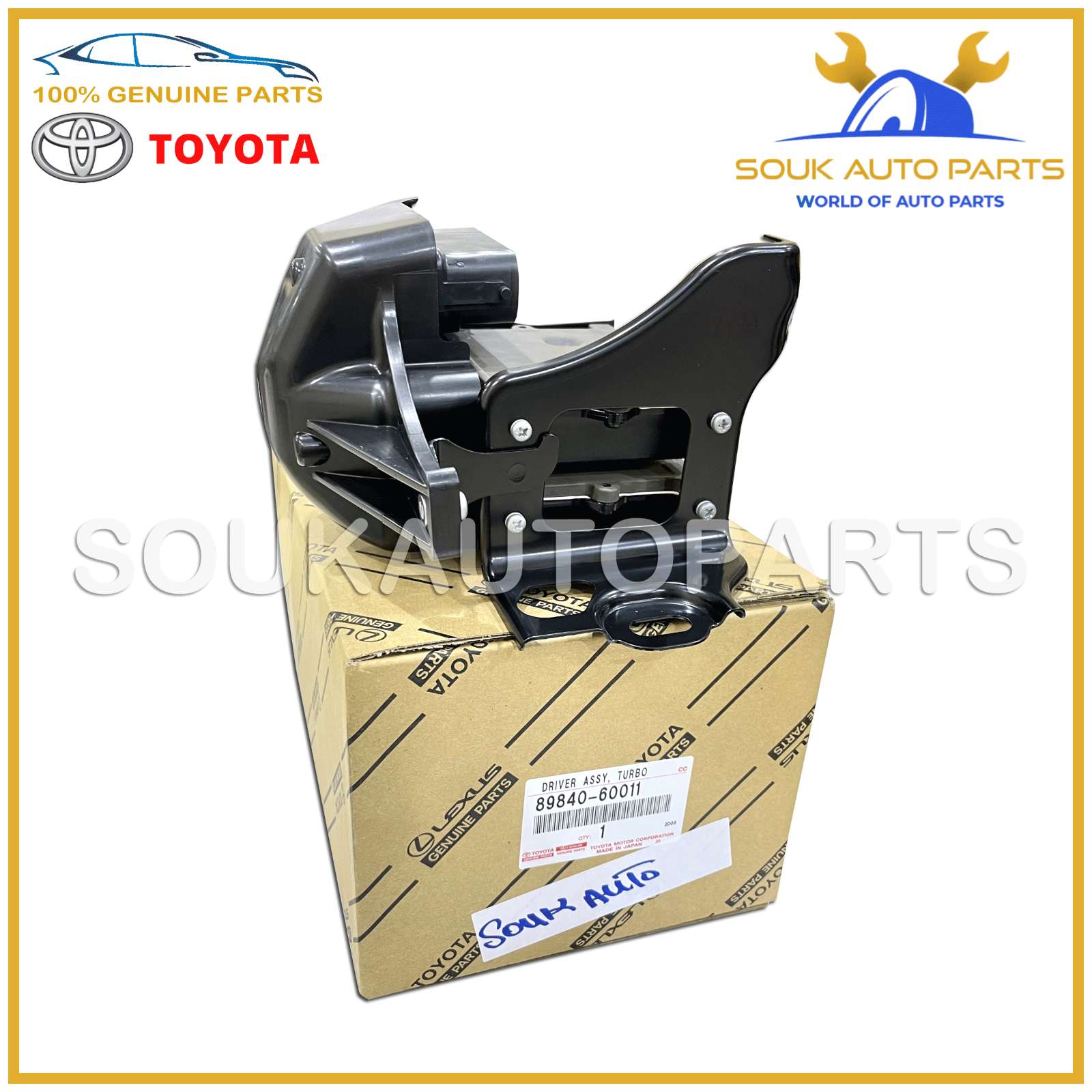 89840-60011 Genuine Toyota DRIVER, TURBO MOTOR 8984060011 OEM | eBay