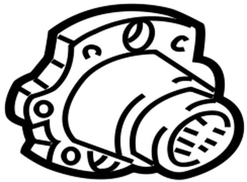 43421-60060 Toyota Flange, front axle outer shaft, rh 4342160060, New ...