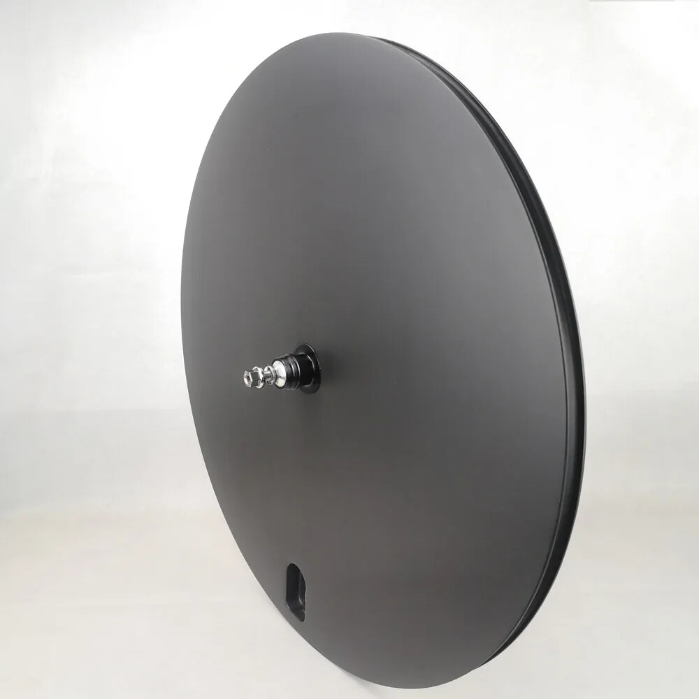 700C Road Bike Disc Wheel For Track Bicycle Carbon Disc UD Matte Fixed ...