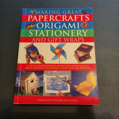 Making Great Papercrafts Origami Stationery and Gift Wraps, Used, Good ...