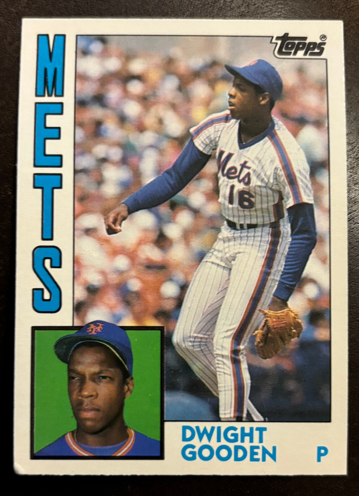 1984 Topps Traded #42T Dwight Gooden RC Rookie Card New York Mets VG-EX ...