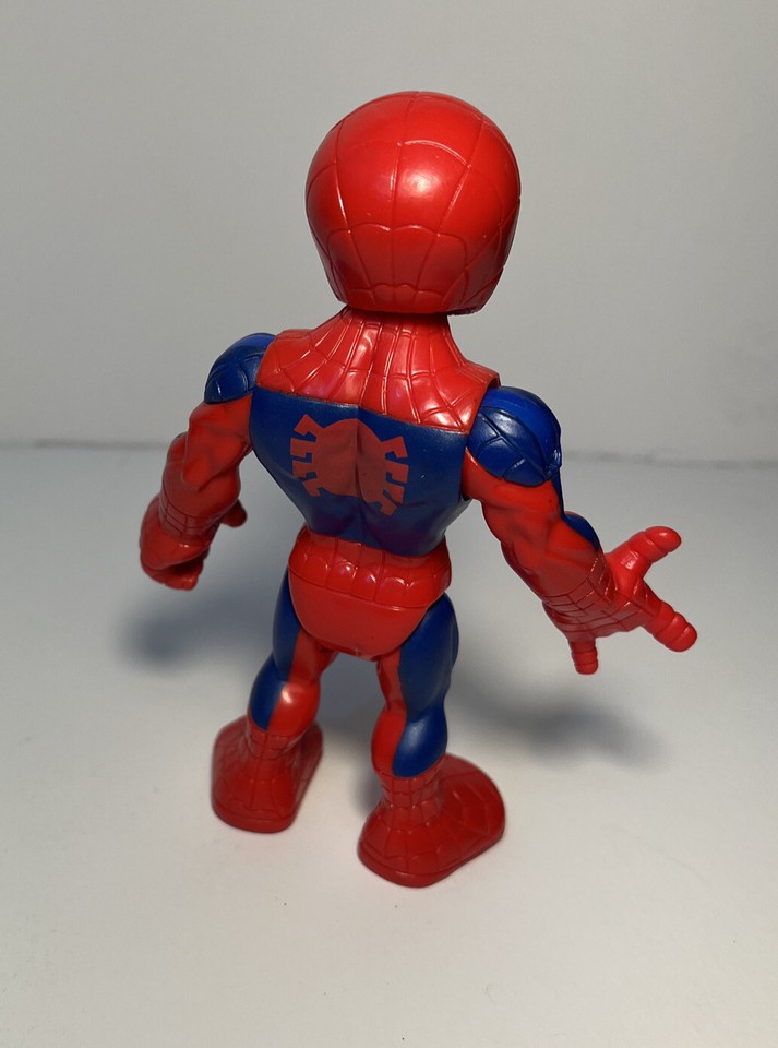 Marvel Super Hero Adventures Playskool Spider-man Figure 5” Spiderman ...
