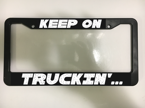 Keep On Trucking Diesel 4x4 Off-road Lifted Turbo HD Rig Car License ...