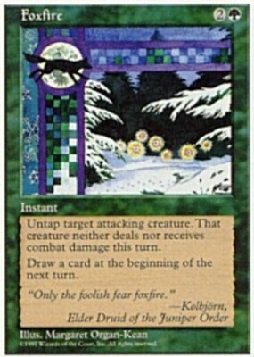 Foxfire x1 - 5th Edition - Light Play, English - 5th Edition | eBay