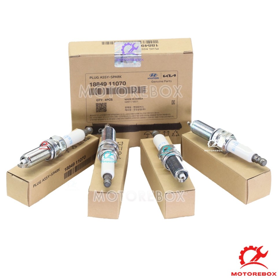 Genuine 4PCS Spark Plugs for 2015-2022 Select Hyundai~Kia Models ...