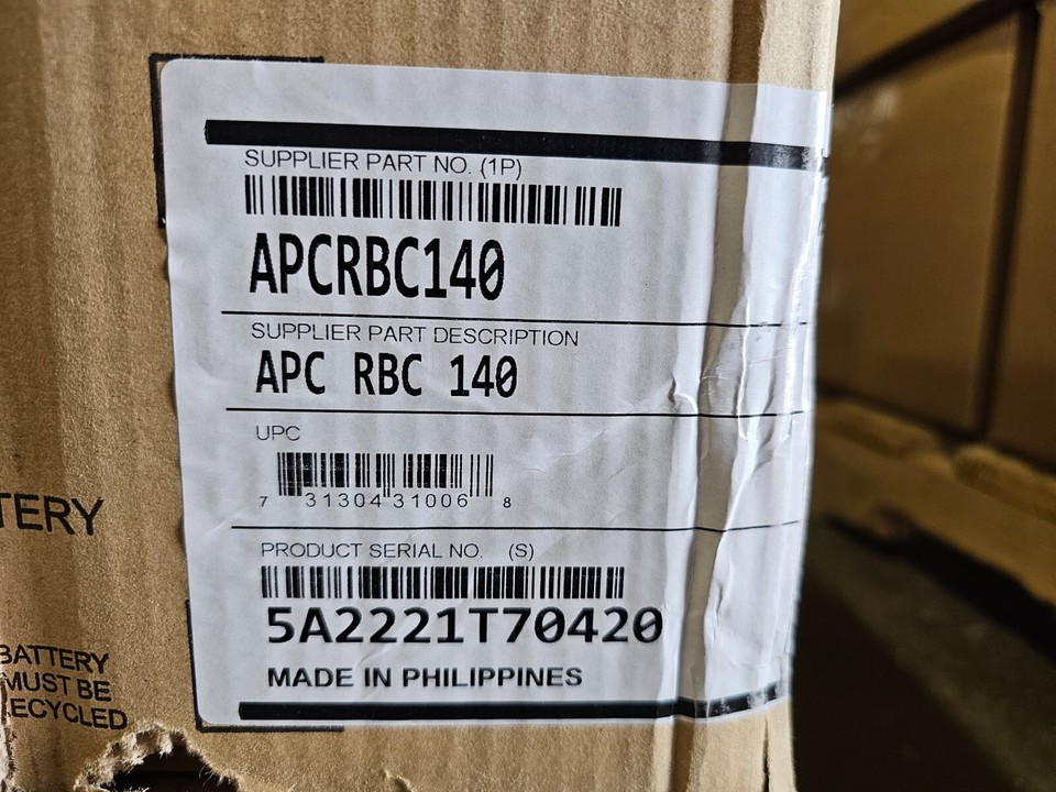 APC UPS Battery Replacement, APCRBC140 | eBay