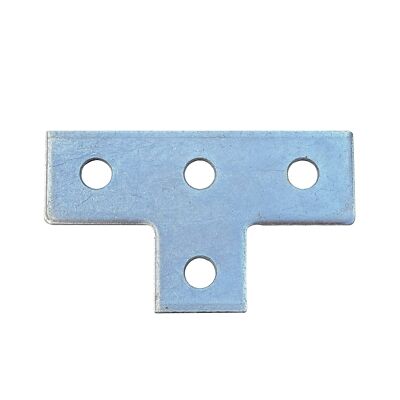 Sandbaggy Galvanized Flat T Shaped Strut Connector Bracket - 4 Hole | eBay