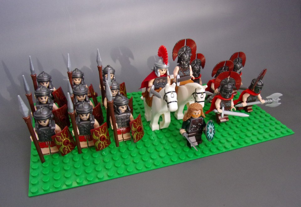 Roman legion with guide 19 figures R106 | eBay