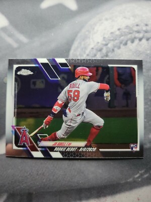 2021 Topps Chrome Update Jo Adell Rookie Debut Rookie Card RC #USC40 ...