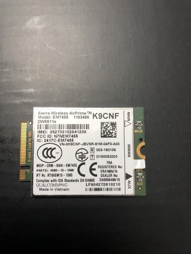 sierra wireless AirPrime EM7455 Module 4G/LTE Cat 6 Module | eBay