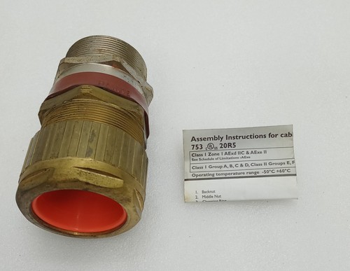 HAWKE 753-D CABLE GLAND 2" NPT | eBay