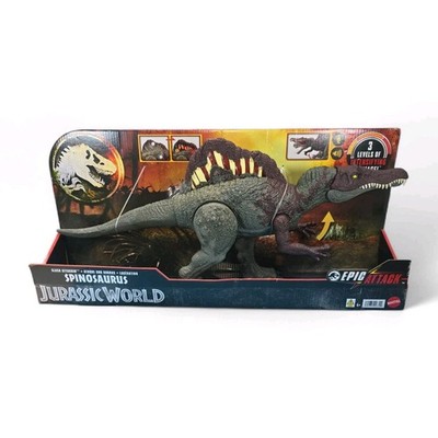 Jurassic World SPINOSAURUS Action Figure Epic Attack BIG 21" Slash NEW ...