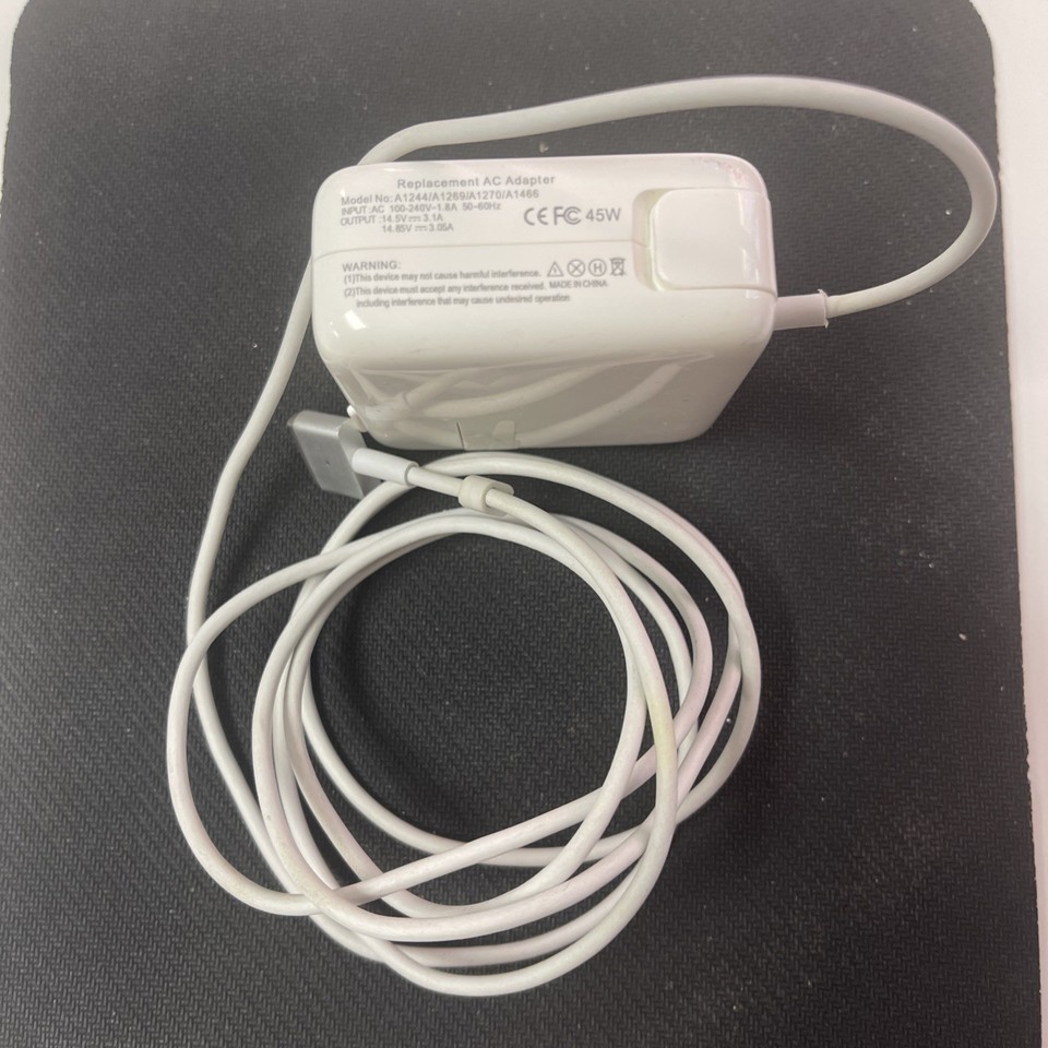 Apple MacBook Air AC Power Adapter 45W 14.85V 3.05A A1244/A1269/A1270 ...