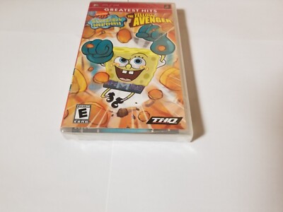 SpongeBob SquarePants The Yellow Avenger Sony PSP new | eBay