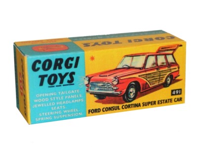 Corgi toys boîte box repro 491 ford consul cortina super estate car ...