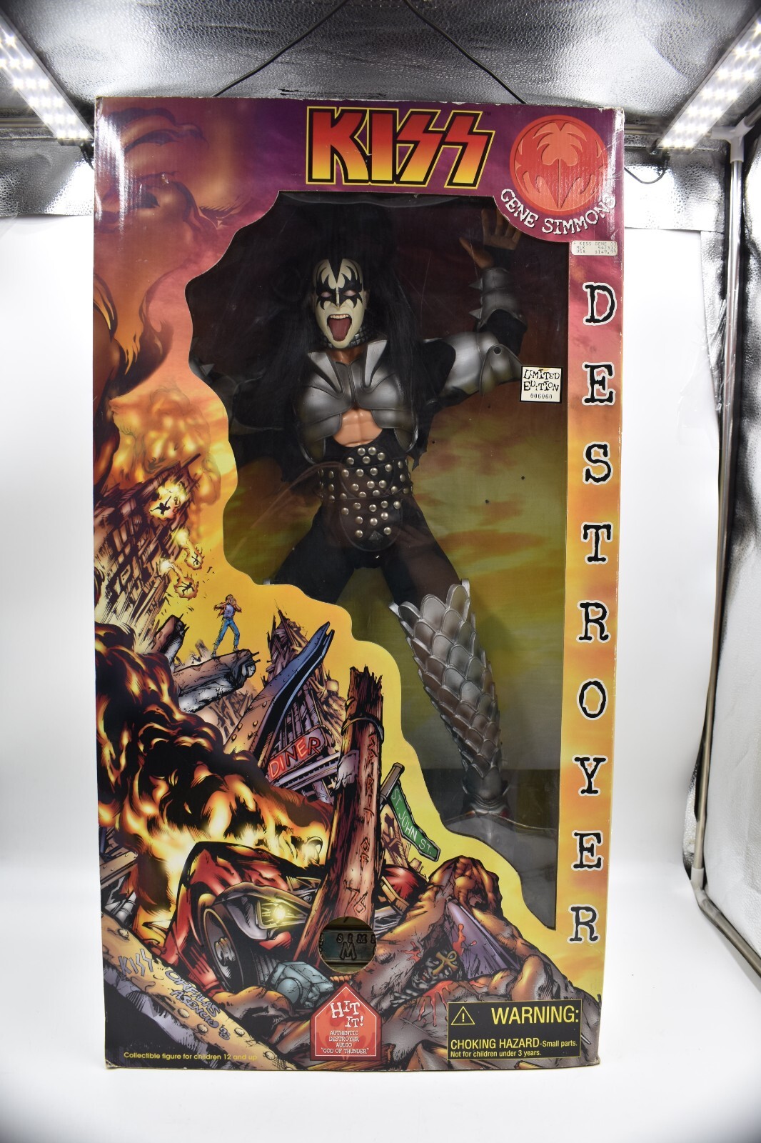 Set of All 4 ~ KISS 1998 Destroyer Limited Edition 24" Action Figure ...